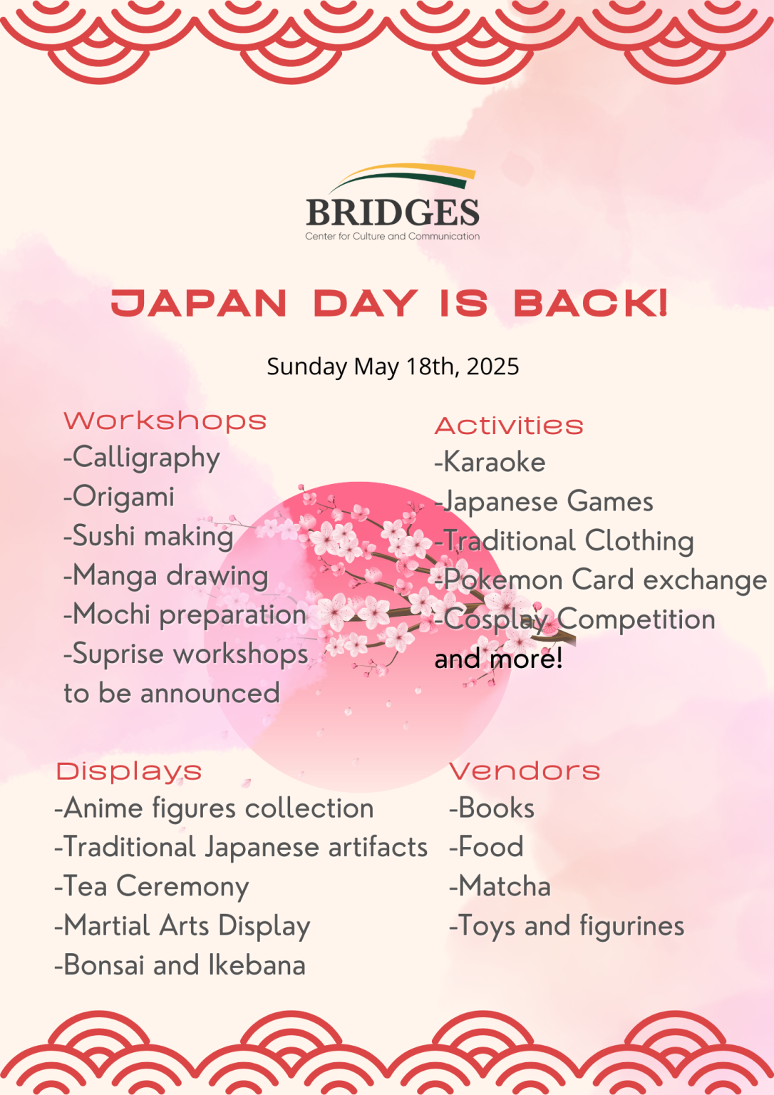 Japan Day – Bridges Center for Culture and Communication